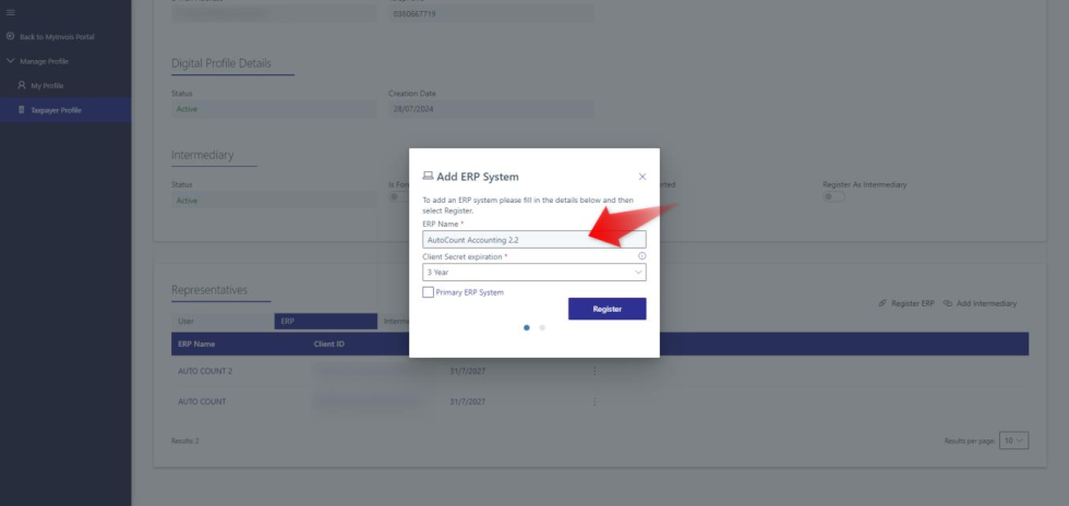 AutoCount E-Invoice | CY-GRP