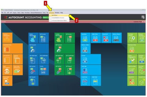 CONSOLIDATE SELF-BILL E-INVOICE IN AUTOCOUNT ACCOUNTING | CY-GRP
