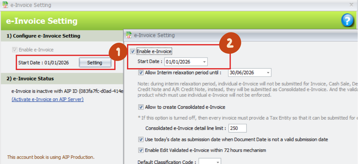 AutoCount E-Invoice | CY-GRP